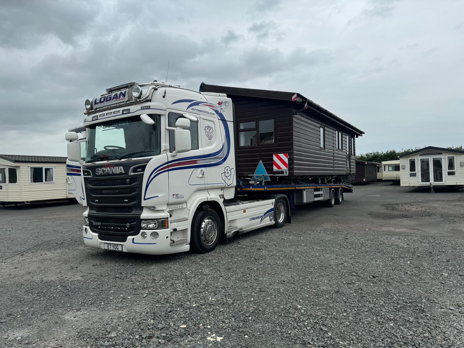 Logan Haulage – Caravan transport across Scotland and the UK