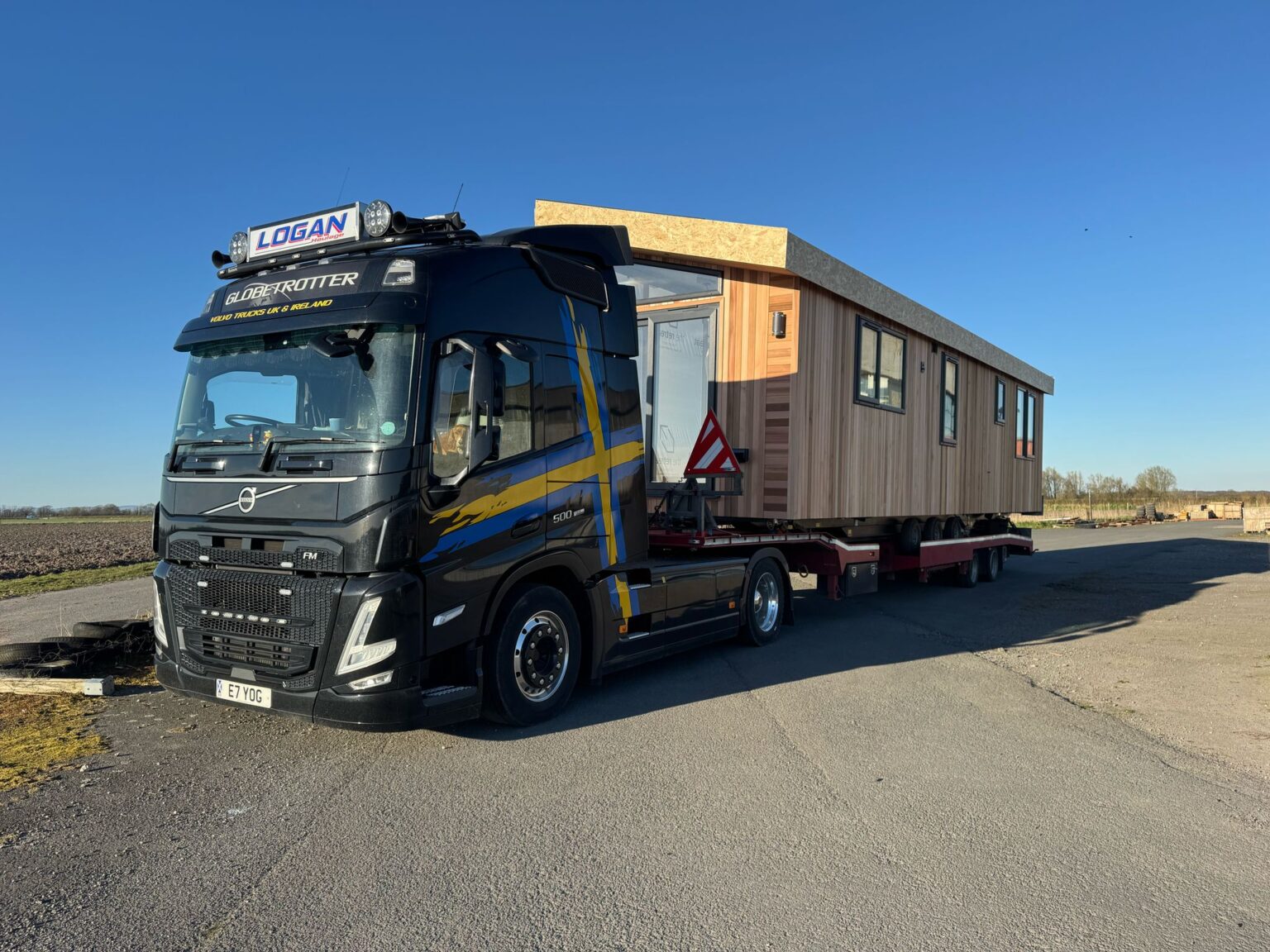 Logan Haulage – Caravan transport across Scotland and the UK